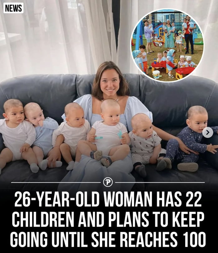 I'm all about having children but 22 and still going strong is a bit bizarre - 9GAG