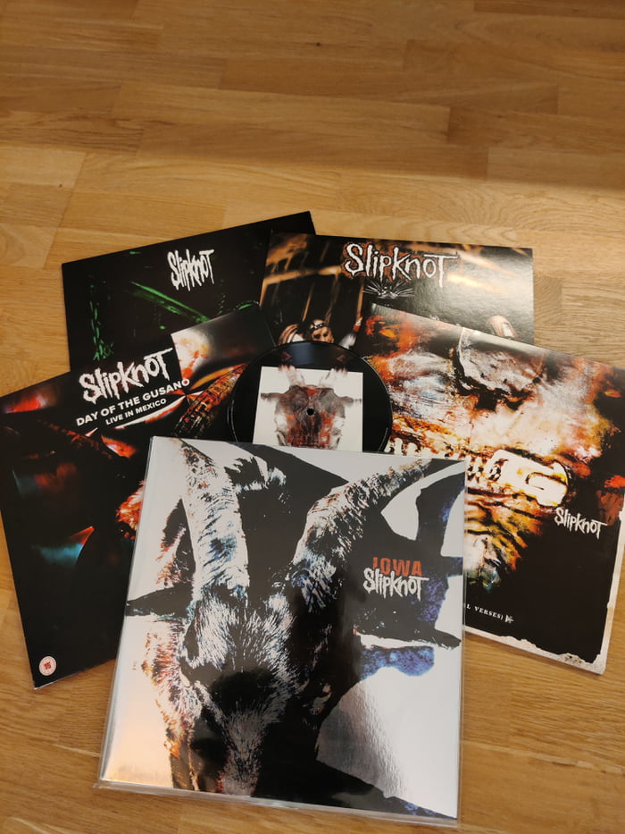 Recently just got the last Slipknot record I needed, I think they make ...
