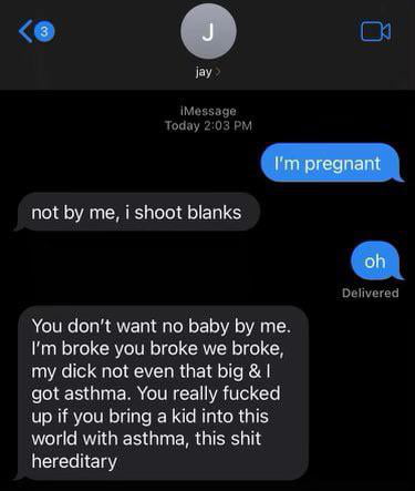 "I shoot blanks" 🤣🤣 - 9GAG