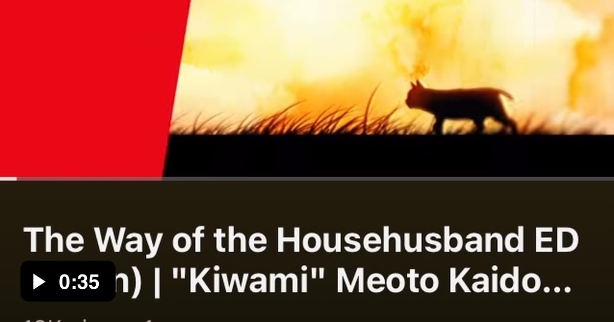 “The Way of the Househusband” outro (part) - 9GAG