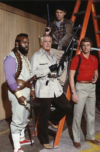 Early 80s A-Team cast - 9GAG