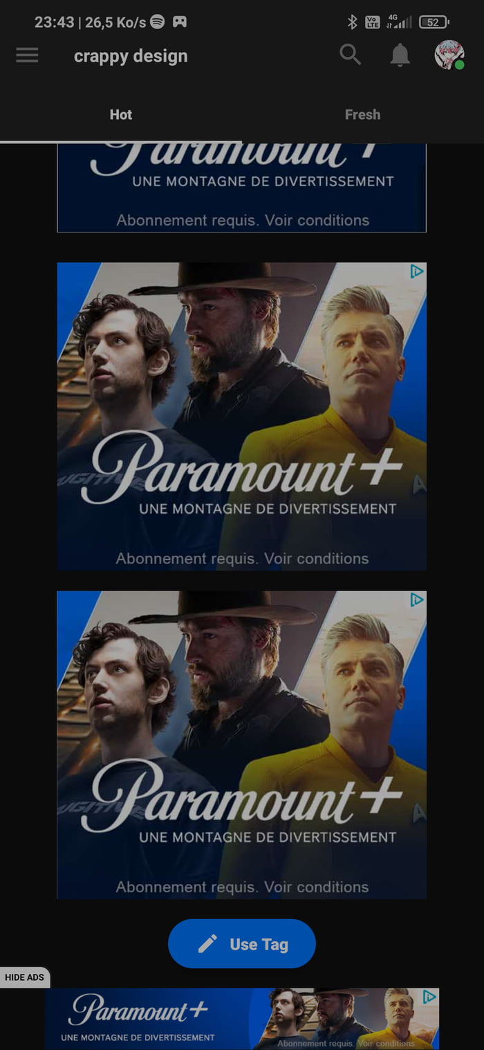 CALM DOWN 9GAG. So much ads - 9GAG