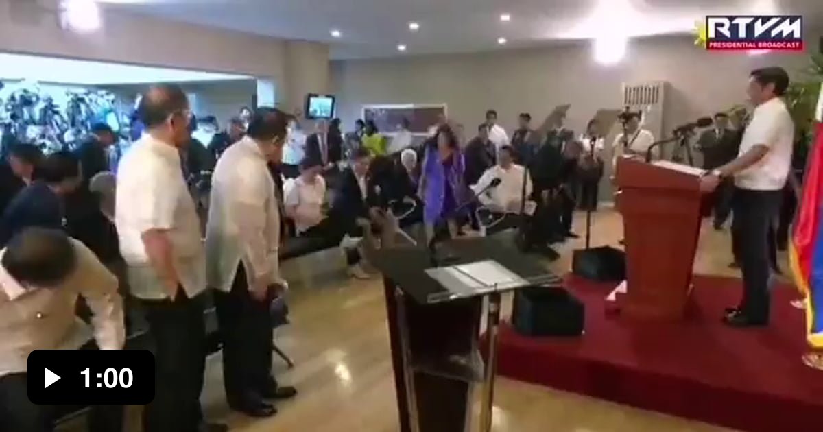 Bbm mistakenly called his wife Liza Araneta , "first lady imelda ...