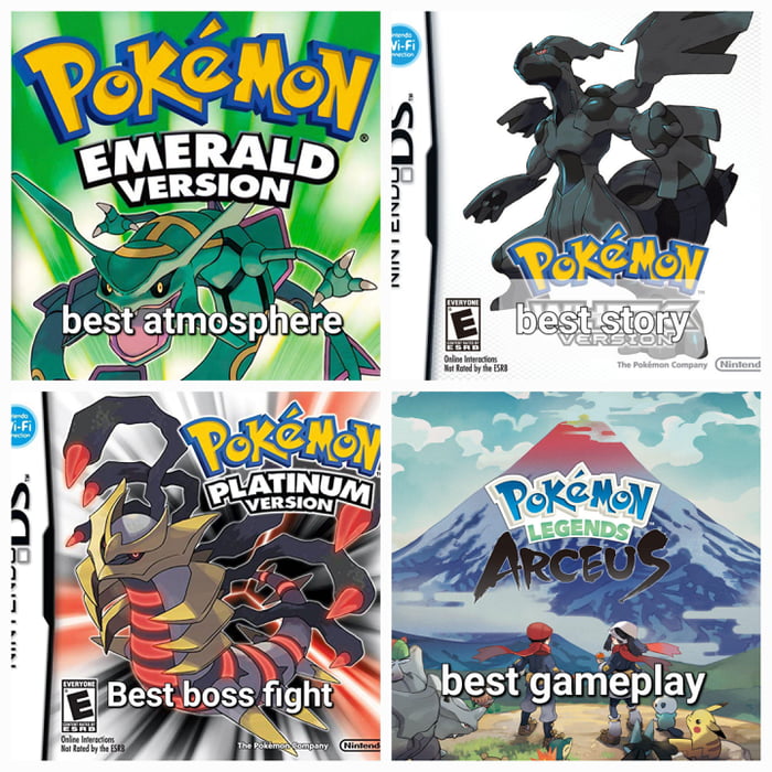 Every pokemon game is special for something - 9GAG