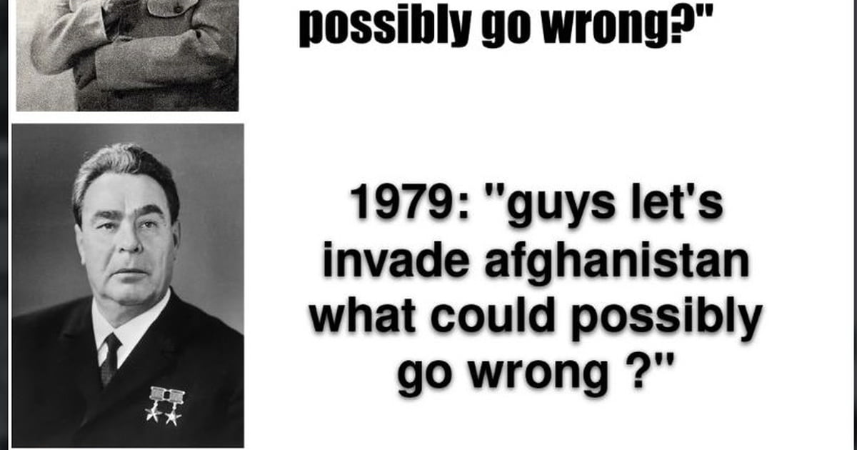 Overview of Russian invasions - 9GAG