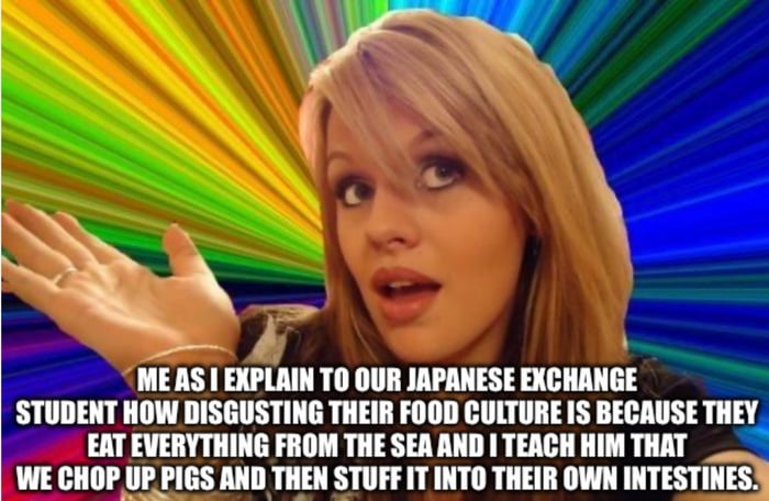 Teaching some underdeveloped people real cuisine. - 9GAG