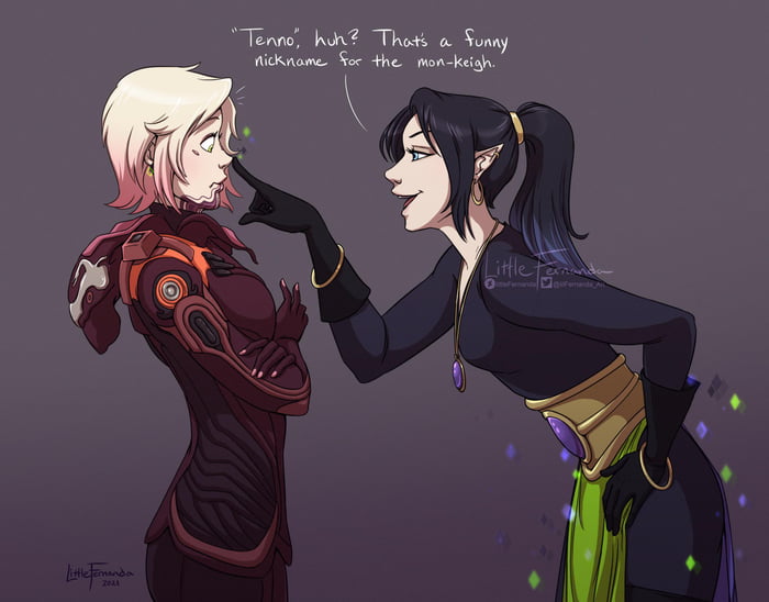 What would the eldar think of the Tenno? - 9GAG