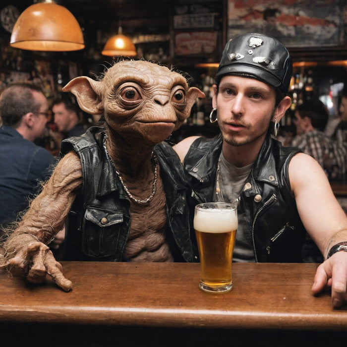 E.T. has "new friends" nowadays... - 9GAG