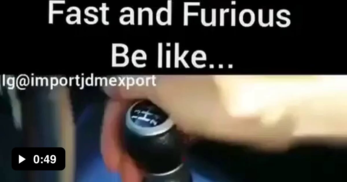 Fast and the furious but on earth.... - 9GAG