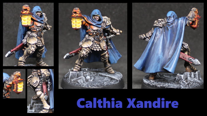 Calthia Xandire for Warhammer Underworlds. Second try at NMM and OSL so ...