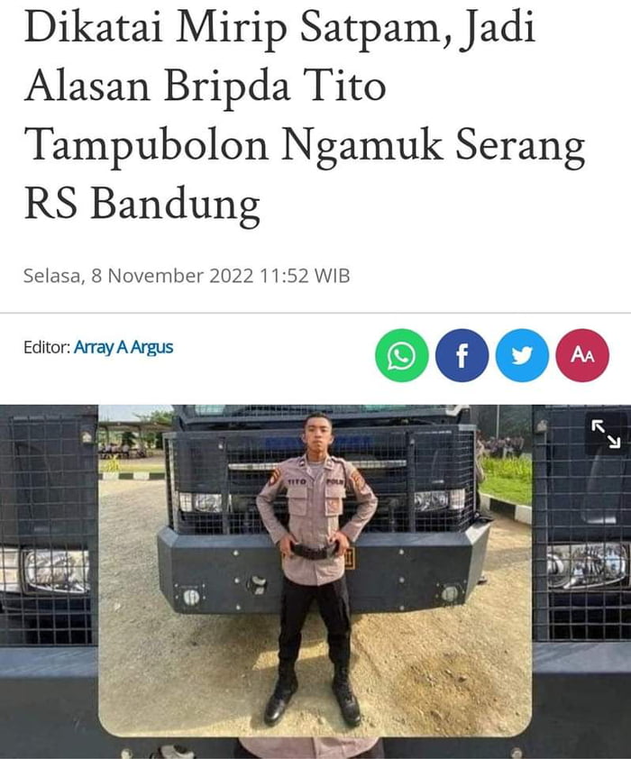 Satpam BCA aja g mau di samakan - 9GAG