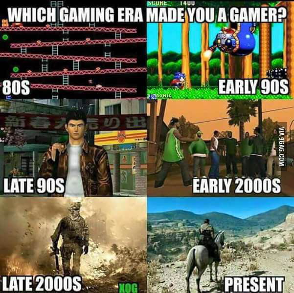 If you don't know, just type the first game you remember - 9GAG