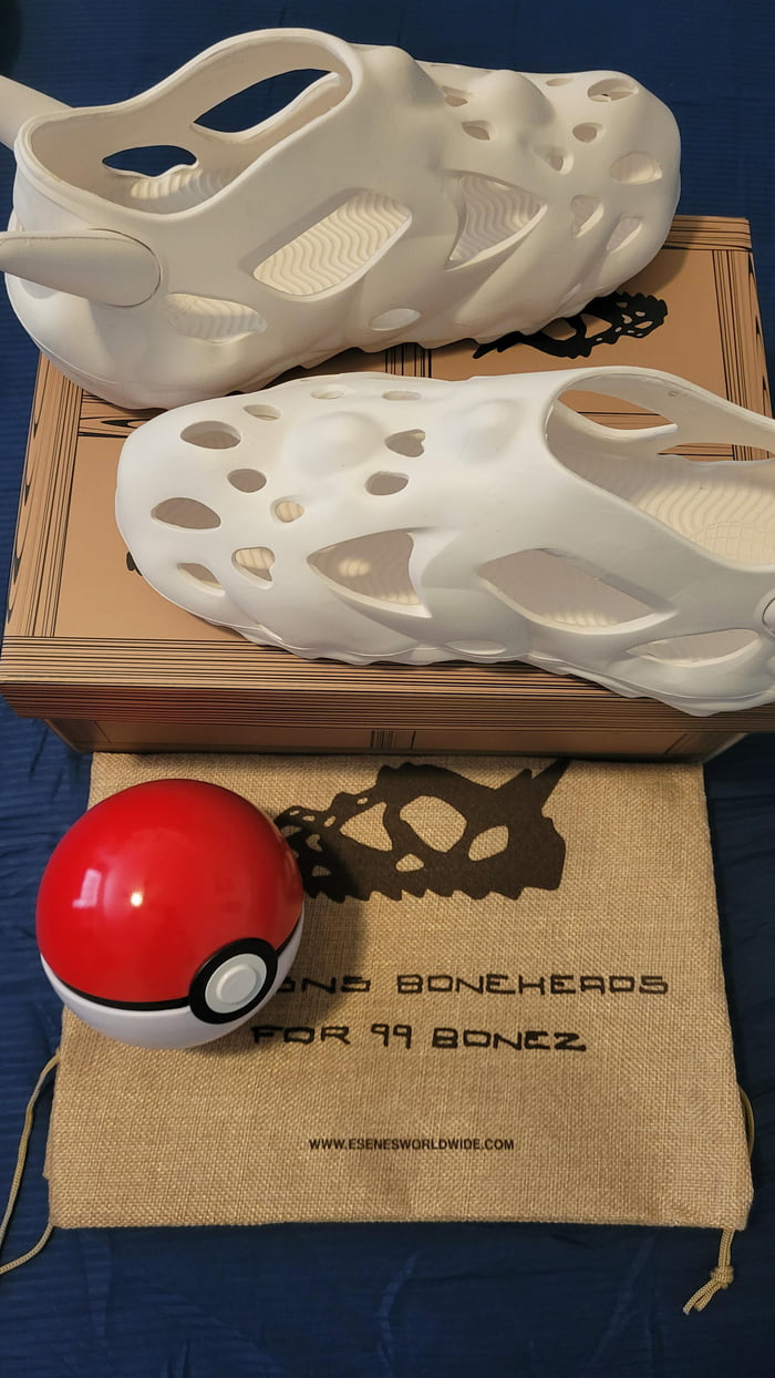 Got These Cubone Inspired SNS Boneheads Qbone White - 9GAG