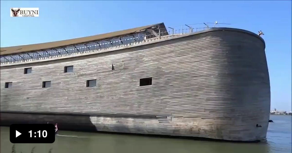 Throwback to when some dutch carpenter built this replica of the noah ...