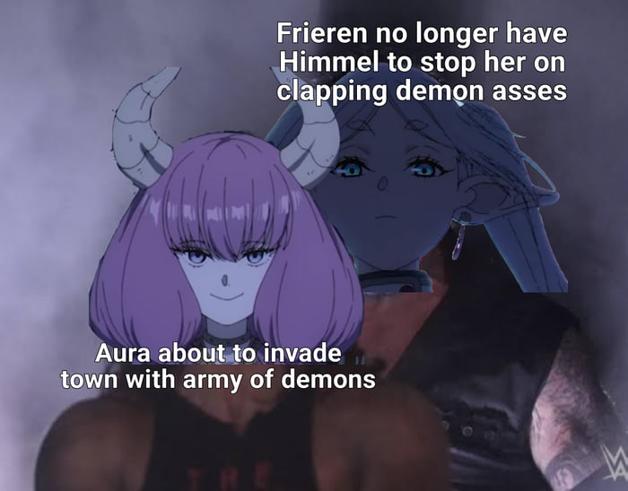 Aura Styles messed with Frieren the Undertaker - 9GAG