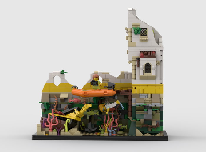 My first attempt - LEGO IDEAS - Diving Adventure - wish me good luck ...