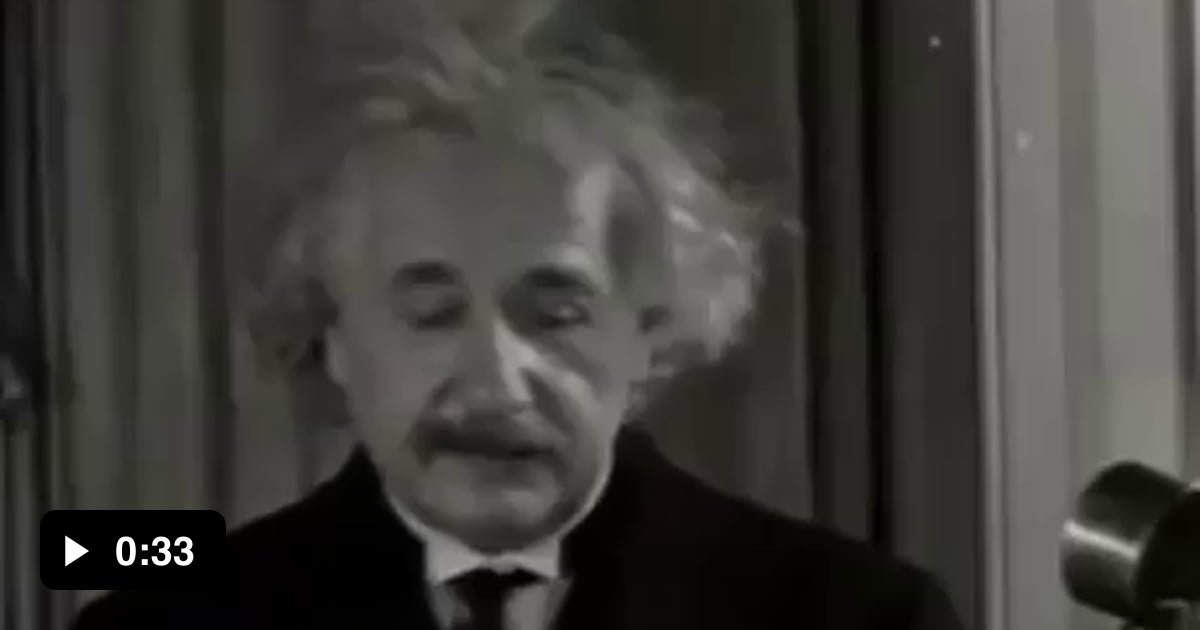 In case you've never heard Einsteins voice - 9GAG