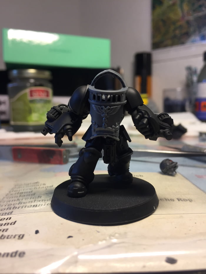 Thinking about Kitbashing one of my Aggressors - 9GAG