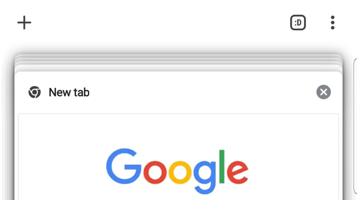 When you open 100 tabs .. chrome gives you a smiley face - 9GAG