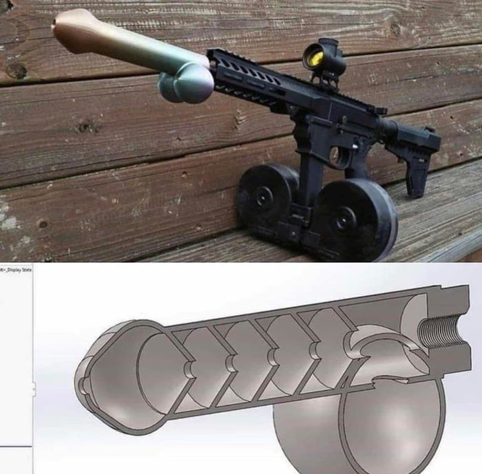 The PEN-15, official rifle of the Navy. - 9GAG