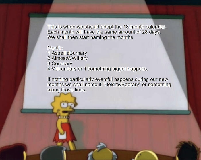 13 Month Calendar - 9GAG