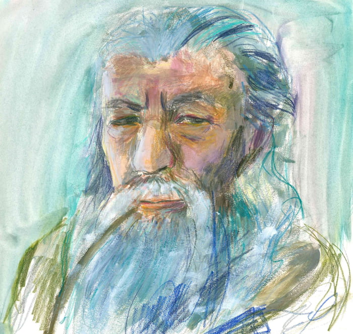 Quick sketch Gandalf. Hope you guys like it! - 9GAG