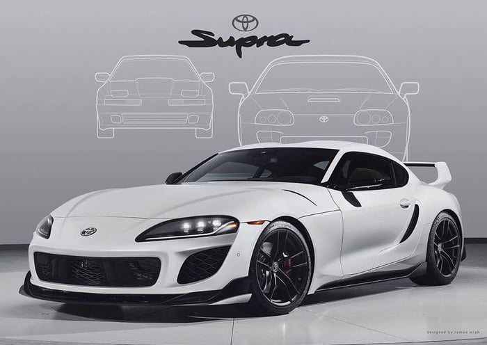 Toyota Supra Mk5 fan Concept, just in case y’all haven’t seen this ...