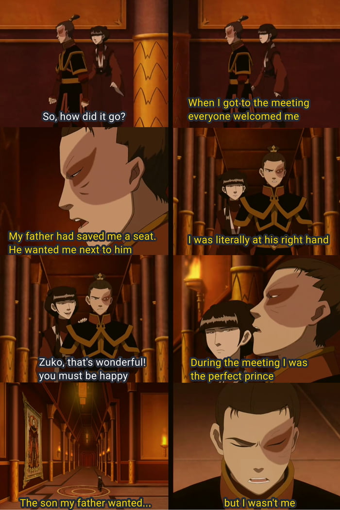 The moment Zuko's redemption arc started. - 9GAG