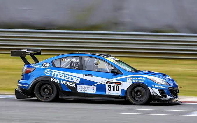 20B powered RWD Mazda 3 racecar - 9GAG
