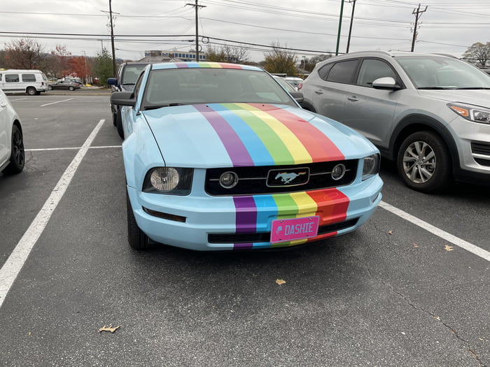 Rainbow Dash Mustang is the most gut wrenching thing I’ve ever seen in ...