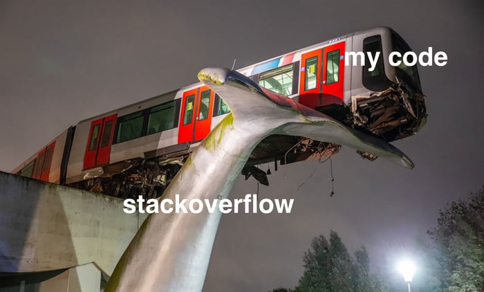 Can you code without stackoverflow - 9GAG