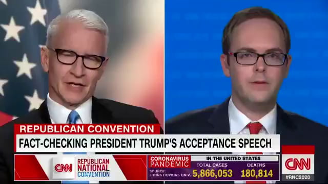 This fact check, minutes after the Trump RNC - 9GAG