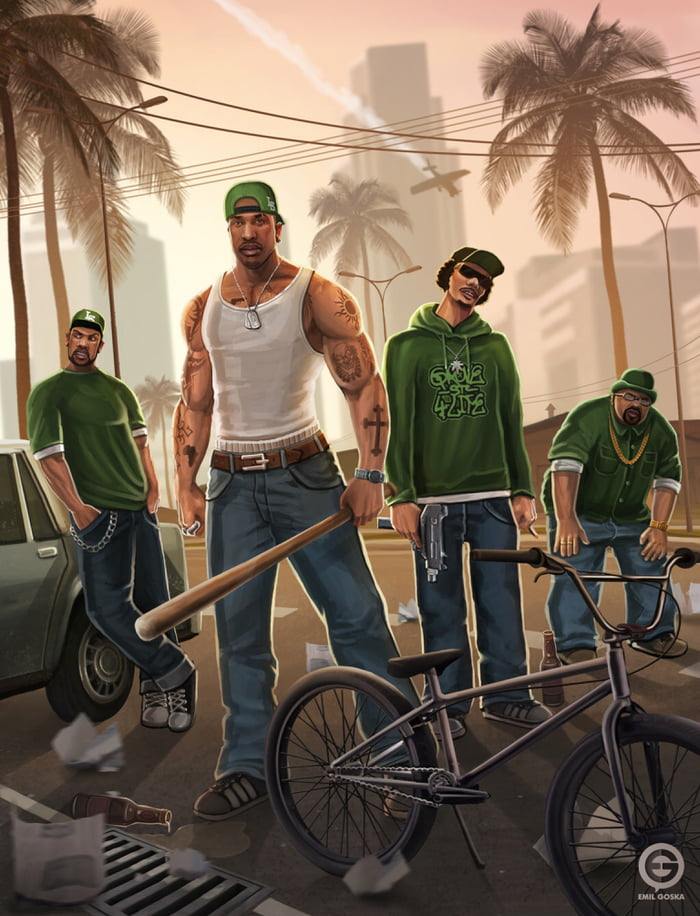 After completing the GTA SA, can you hangout with CJ's friends? Is ...