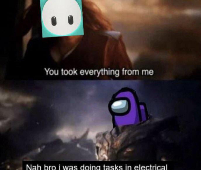 Fall guy kinda sus - 9GAG