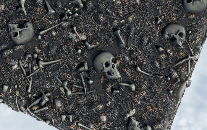 I’m creating a texture pack for Minecraft. Here’s the soul sand. - 9GAG