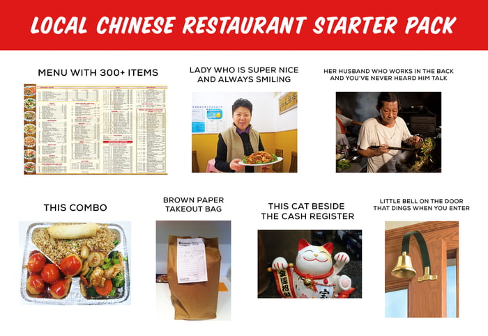 Local Restaurant Starter Pack - 9GAG