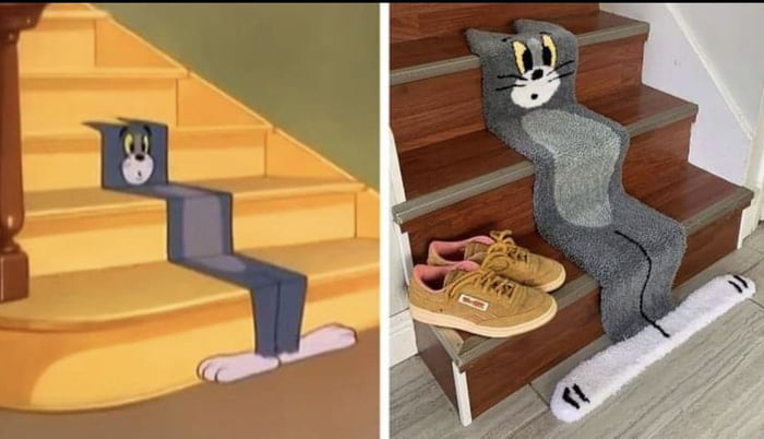 Flat Tom rug - 9GAG