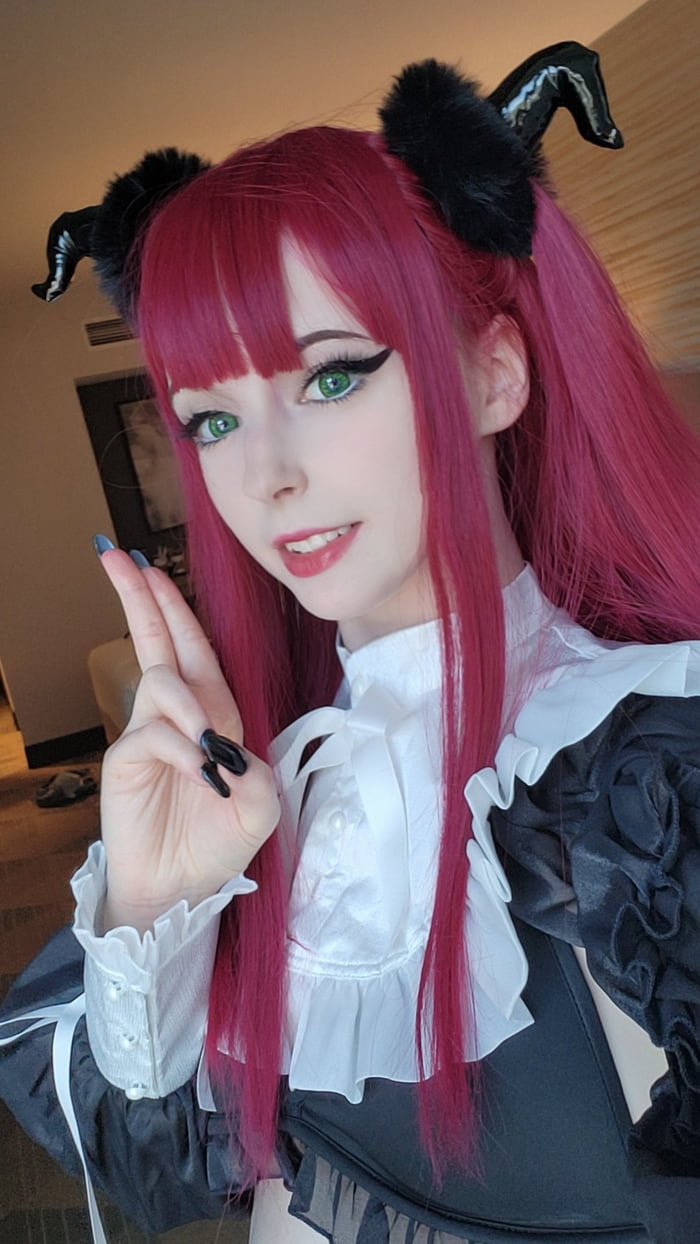 Rizu-kyun cosplay by