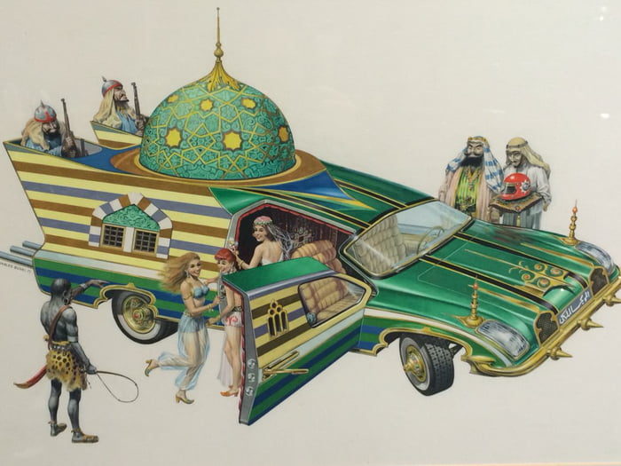 By Dutch artist Charles Burki, displayed at the DAF Museum in Eindhoven ...