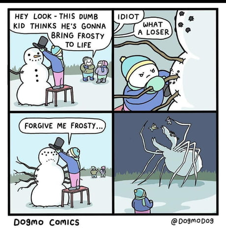 Frosty the snowman - 9GAG