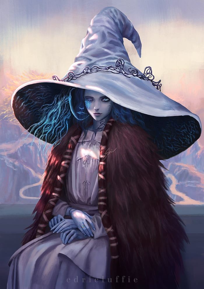 I painted Ranni from Elden Ring, come inside all you Tarnished... - 9GAG