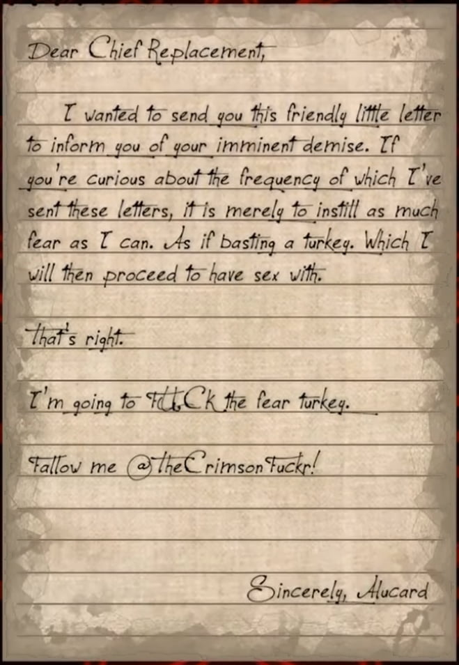 Dear Chief Replacement - 9GAG