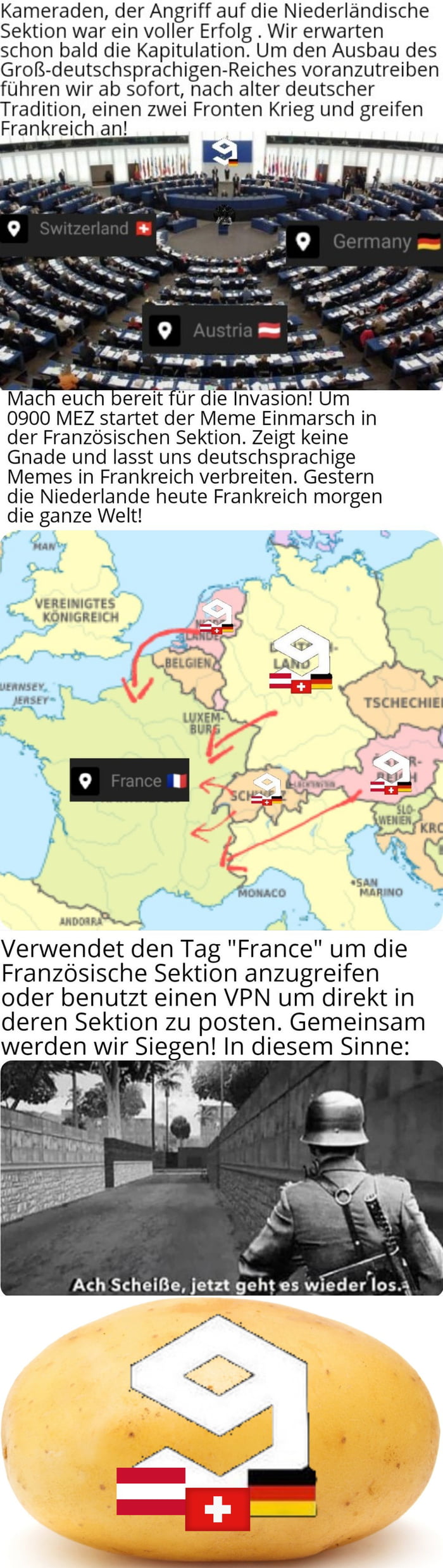 Hier die Infos zu den neuesten Entwicklungen. - 9GAG