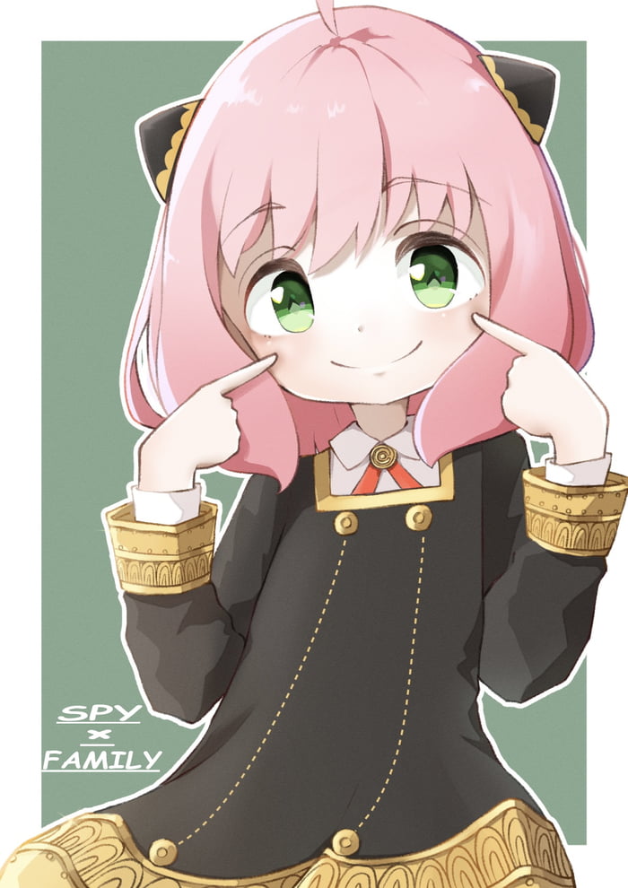 Anya pointing at herself - 9GAG