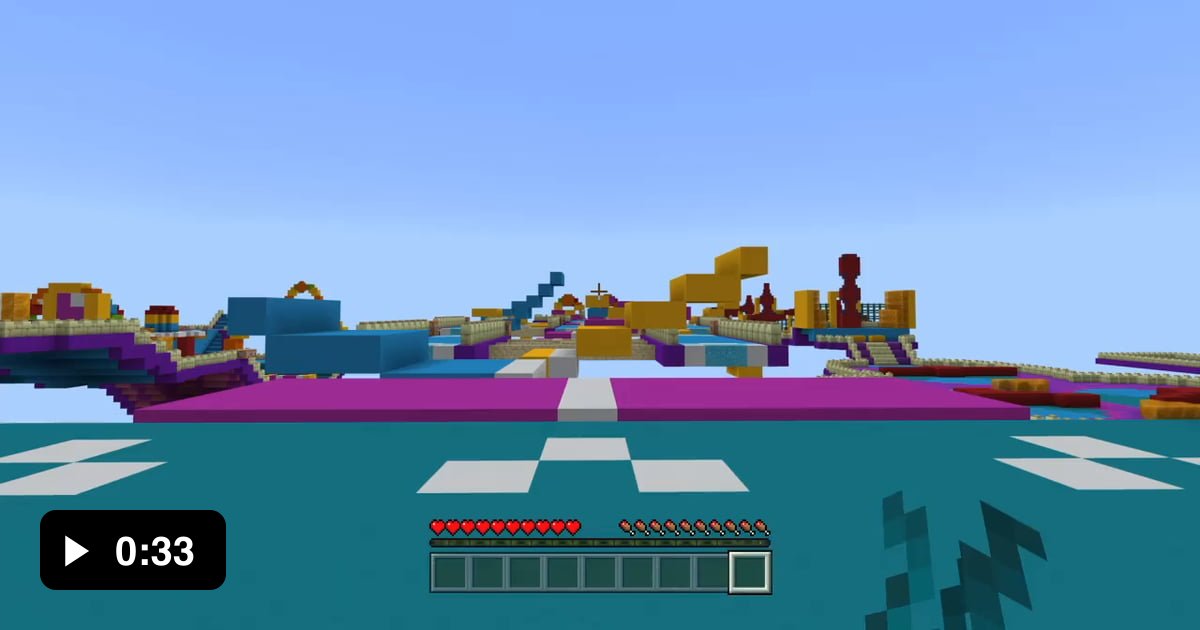 Building Fall Guys In Minecraft Until Fall Guys Gives Me Magic Dragon ...
