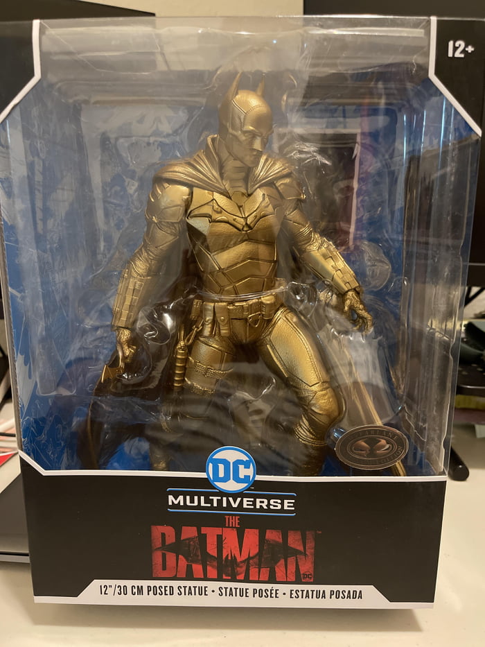 12 inch gold The Batman statue. Any thoughts on price? - 9GAG