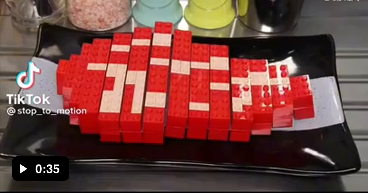 Cooking a Lego steak - 9GAG