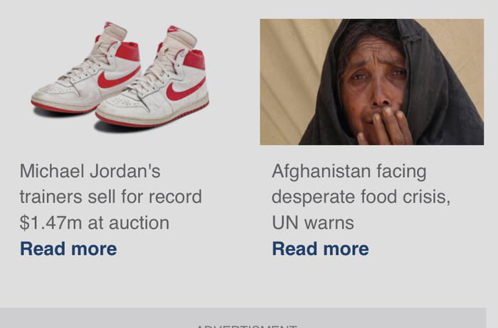 These side by side news stories - 9GAG