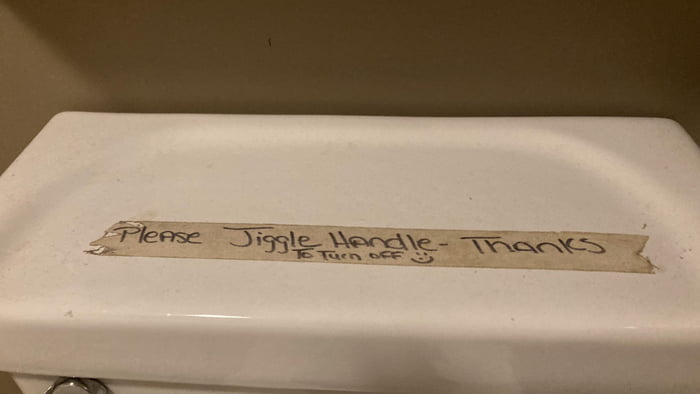 Please Jiggle Handle - Thanks To Turn Off - 9GAG