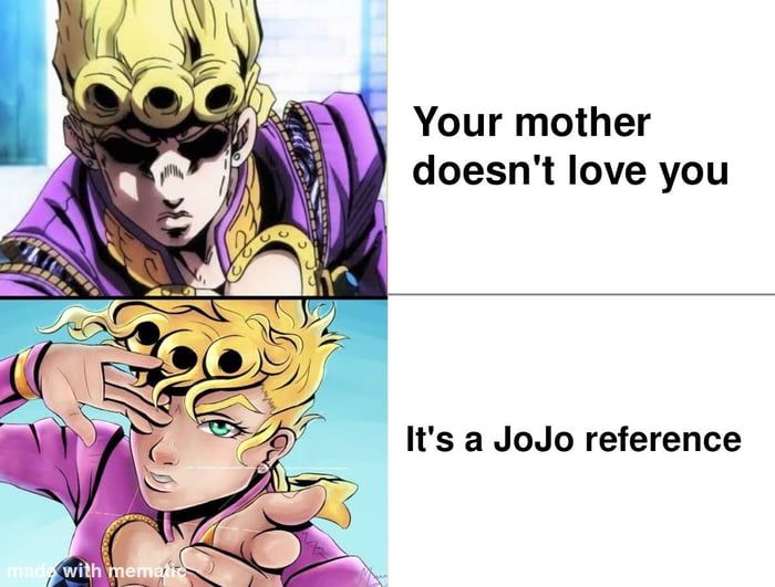 JoJo reference - 9GAG
